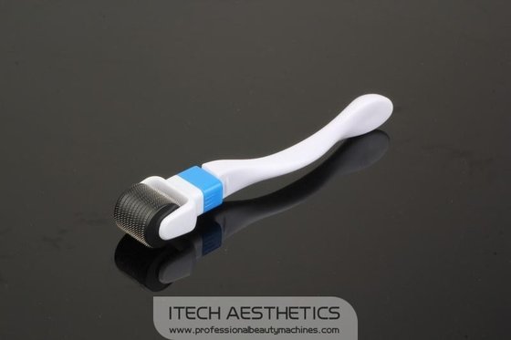 360 Degree Rotate Titanium Microneedle Derma Roller Skin Care With 600 Needles