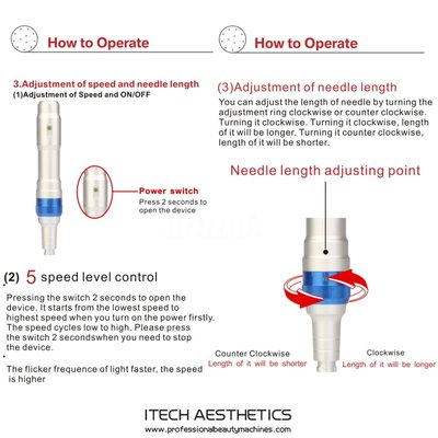 Wireless Derma Pen Professional Beauty Machines Micro Skin Needling 12 Needles