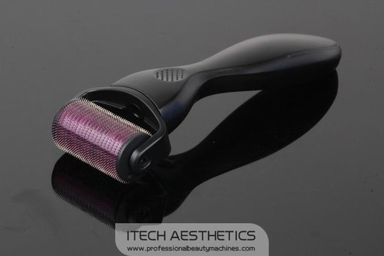 Skin Care Titanium Microneedle Derma Roller For Scars / Stretch Marks / Wrinkles