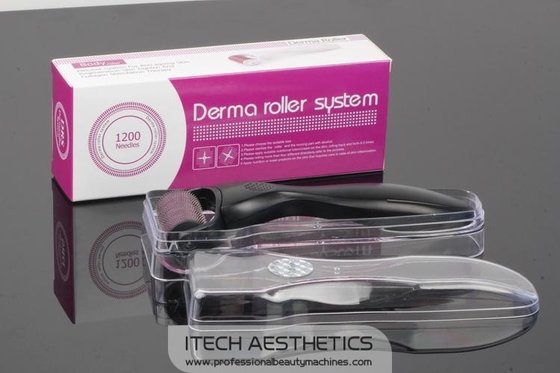 Skin Care Titanium Microneedle Derma Roller For Scars / Stretch Marks / Wrinkles