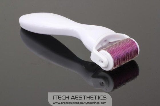 Home Use Microneedle Derma Roller 1200 Needles For Scars / Stretch Marks Removal