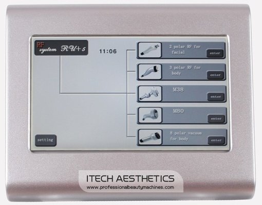 Multipolar RF Ultrasonic Lipo Cavitation Machine , Fat Reduction Machine