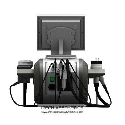 Vacuum Ultrasonic RF Cavitation Machine With Multipolar Treatment Probes And Handles