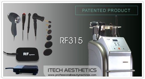 Monopole RF Radio Frequency Skin Care Machine , RF Facial Treatment Machine