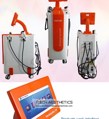 No Invasion Multipolar RF Beauty Machine , Radio Frequency Fat Removal Machine
