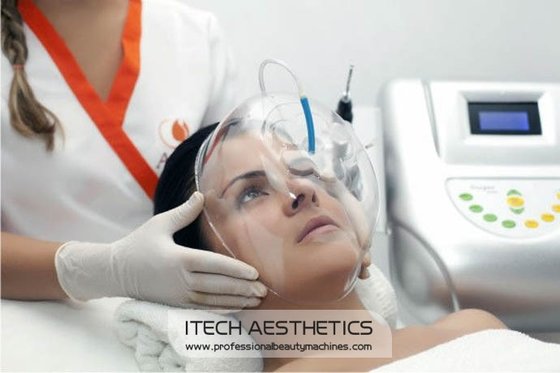 5 Handpiece Oxygen Machine For Skin Care , Skin Spa Machine Friendly Design