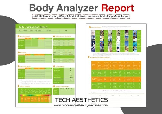GS6.5B Professional Body Composition Analyzer For Human Body Fat Test