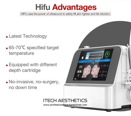 Comfortable SMAS Hifu Ultrasound Machine For Skin Lifting / Wrinkle Removal