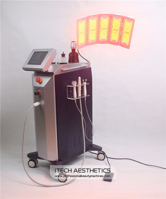 PDT LED Light Therapy Machine with BIO Bipoalr Hexpolar Microcurrent Oxygen Jetpeel