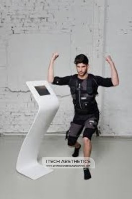 Wireless EMS Electrical Muscle Stimulation Outdoor Gym Fitness Equipment