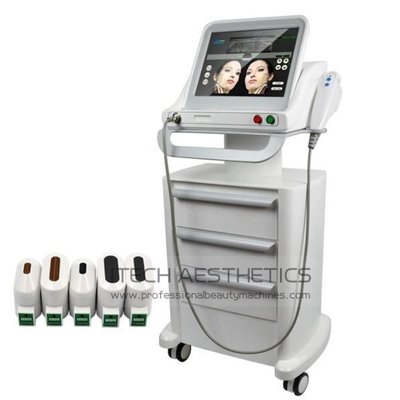 7MHz 4MHz Skin Tightening Face Lifting Machine / Ultrasonic Beauty Machine