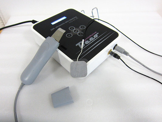 J28 Ultrasonic skin scrubber machine for skin cleansing peel clean nourish and face lift