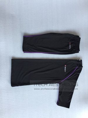 Black EMS Training Vest And Suits Fitness Machine Body Training Underclothing