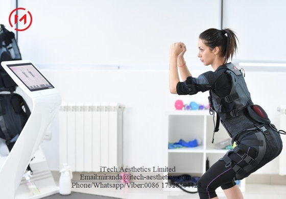 Body Strong Fitness Equipment / Timesaving EMS Fitness Muscle Stimulation Therapy