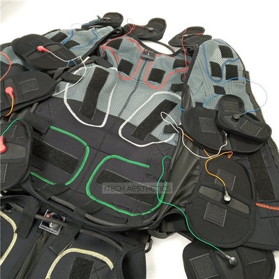 Wireless Xbody Electrical Muscle Stimulation Suit / Body Trainer Suit For 12 People