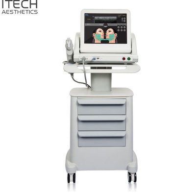 Anti Wrinkle Face Lift HIFU Beauty Machine With 15 Inch Touch Screen