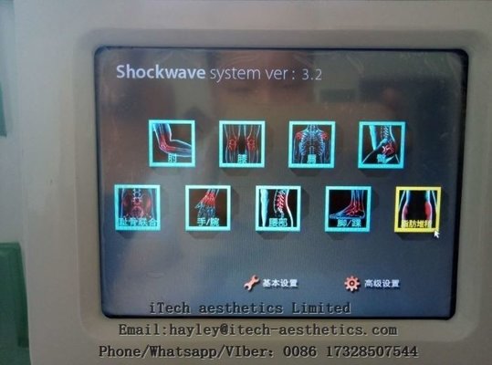 Hot Sale Portable Physical Shockwave Therapy Machine Back Pain Relief Shockwave Machine/Cellulite Removal Shockwave