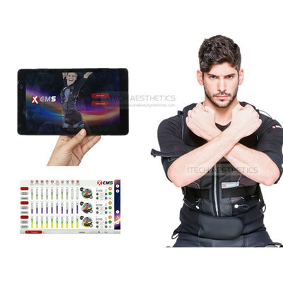 Wireless ems muscle stimulator xbody ems suit electrical stimulation unit