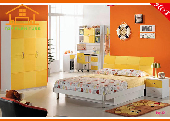 full size modern twin size beds bedroom set for girl kids bedroom furniture sets