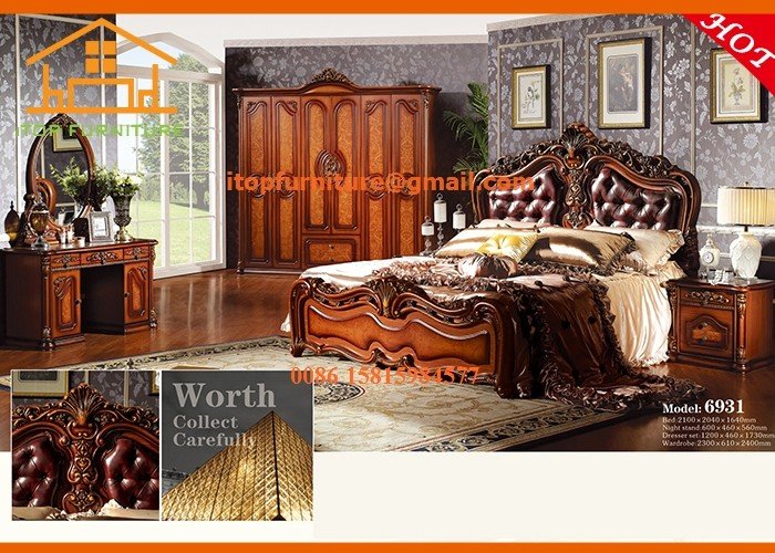 Classic antique italian provincial latest french cheap hand painted bedroom furniture sets design prices