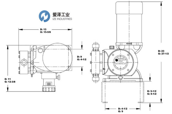 MILTONROY(LMI) Metering pump G series