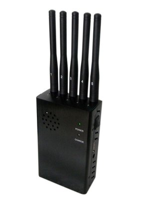 Jammer,Cellphone jammer, portable cellphone jammer,5 Antenna portable 3G 4G All Frequency Mobile Phone Jammer