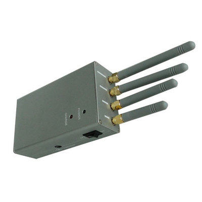 Jammer,Cellphone jammer, portable cellphone jammer,High Power Portable Cell Phone Jammer+4 Antennas