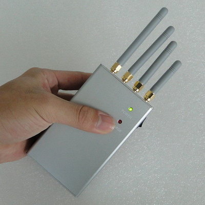 Jammer,Cellphone jammer, portable cellphone jammer,High Power Portable Cell Phone Jammer+4 Antennas