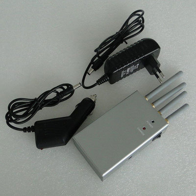 Jammer,Cellphone jammer, portable cellphone jammer,High Power Portable Cell Phone Jammer+4 Antennas