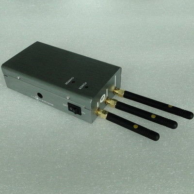 Jammer,Cellphone jammer, portable cellphone jammer,High Power portable 3 Antennas Cell Phone Jammer