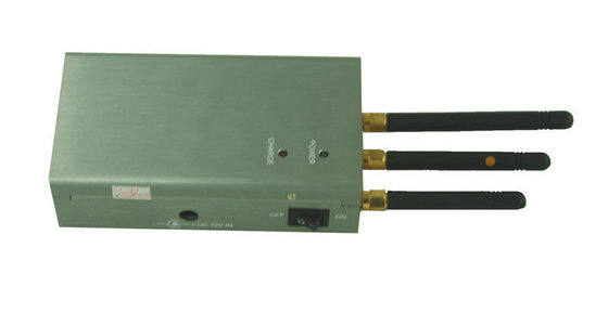 Jammer,Cellphone jammer, portable cellphone jammer,High Power portable 3 Antennas Cell Phone Jammer