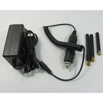 Jammer,Cellphone jammer, portable cellphone jammer,High Power portable 3 Antennas Cell Phone Jammer