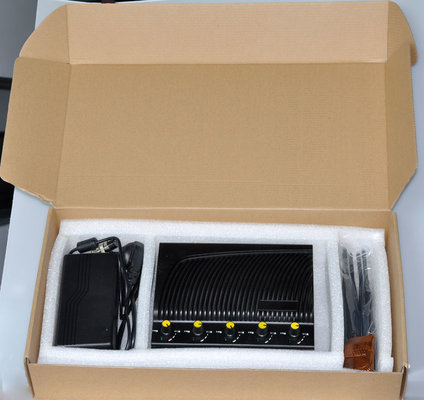 Jammer,Cellphone jammer, 5 Antenans 12 Watt Adjustable Cell phone jammer