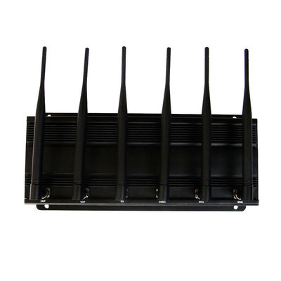 Jammer,Cellphone jammer, 6 Antennas 15 watt High Power 3G/4G Cell phone Jammer ( 4G LTE + 4G Wimax)