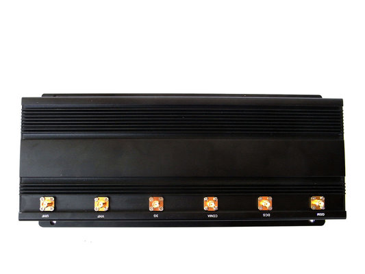 Jammer,Cellphone jammer, 6 Antennas 15 watt High Power 3G/4G Cell phone Jammer ( 4G LTE + 4G Wimax)