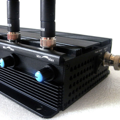 Jammer,Cellphone jammer, Adjustable 6 Antennas 15W High Power WiFi, VHF, UHF and Cell Phone Jammer