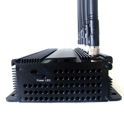 Jammer,Cellphone jammer, Adjustable 6 Antennas 15W High Power WiFi, VHF, UHF and Cell Phone Jammer