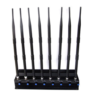 Jammer,Cellphone jammer,Adjustable 20 watt 8 Antennas Mobile Phone GPS WiFi Jammer UHF VHF LoJack Jammer