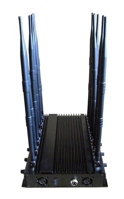 Jammer,Cellphone jammer,12 Antenna All Bands Cell Phone GPS WIFI VHF UHF 4G RF433 Jammer