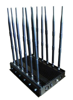 Jammer,Cellphone jammer,12 Antenna All Bands Cell Phone GPS WIFI VHF UHF 4G RF868 Jammer