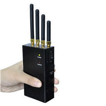 Jammer,Cellphone jammer, portable cellphone jammer,4 Band 2W Portable WiFi, Cell Phone jammer