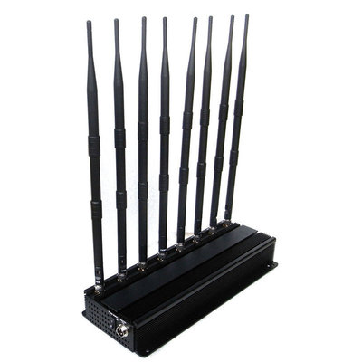 Jammer,Cellphone jammer,8 Antennas 20 watt High Power GPS/ WiFi/ 4G(LTE+Wimax) Jammer