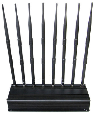Jammer,Cellphone jammer,8 Antennas 20 watt High Power GPS/ WiFi/ 4G(LTE+Wimax) Jammer