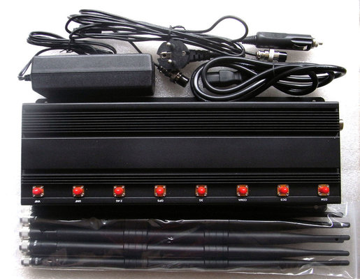 Jammer,Cellphone jammer,8 Antennas 20 watt High Power GPS/ WiFi/ 4G(LTE+Wimax) Jammer