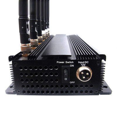 Jammer,Cellphone jammer,8 Antennas 20 watt High Power GPS/ WiFi/ 4G(LTE+Wimax) Jammer