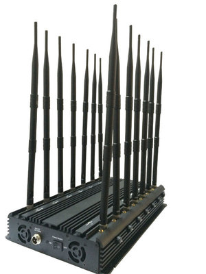 Jammer,Cellphone jammer,14 antennas GPS L1 L2 L5 WIFI VHF UHF 4G 315 433 Lojack Cell Phone Jammer