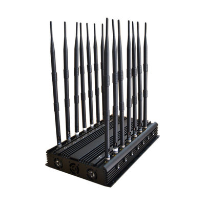 Jammer,Cellphone jammer,14 antennas GPS L1 L2 L5 WIFI VHF UHF 4G 315 433 Lojack Cell Phone Jammer