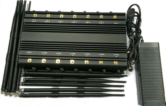 Jammer,Cellphone jammer,14 antennas GPS L1 L2 L5 WIFI VHF UHF 4G 315 433 Lojack Cell Phone Jammer