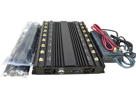 Jammer,Cellphone jammer,16Antennas GSM 3G 4G WIFI Lojack GPS L1-L5 VHF UHF RF(315/433/868)Jammer