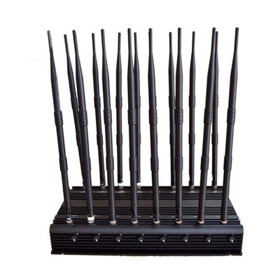 Jammer,Cellphone jammer,16Antennas GSM 3G 4G WIFI Lojack GPS L1-L5 VHF UHF RF(315/433/868)Jammer
